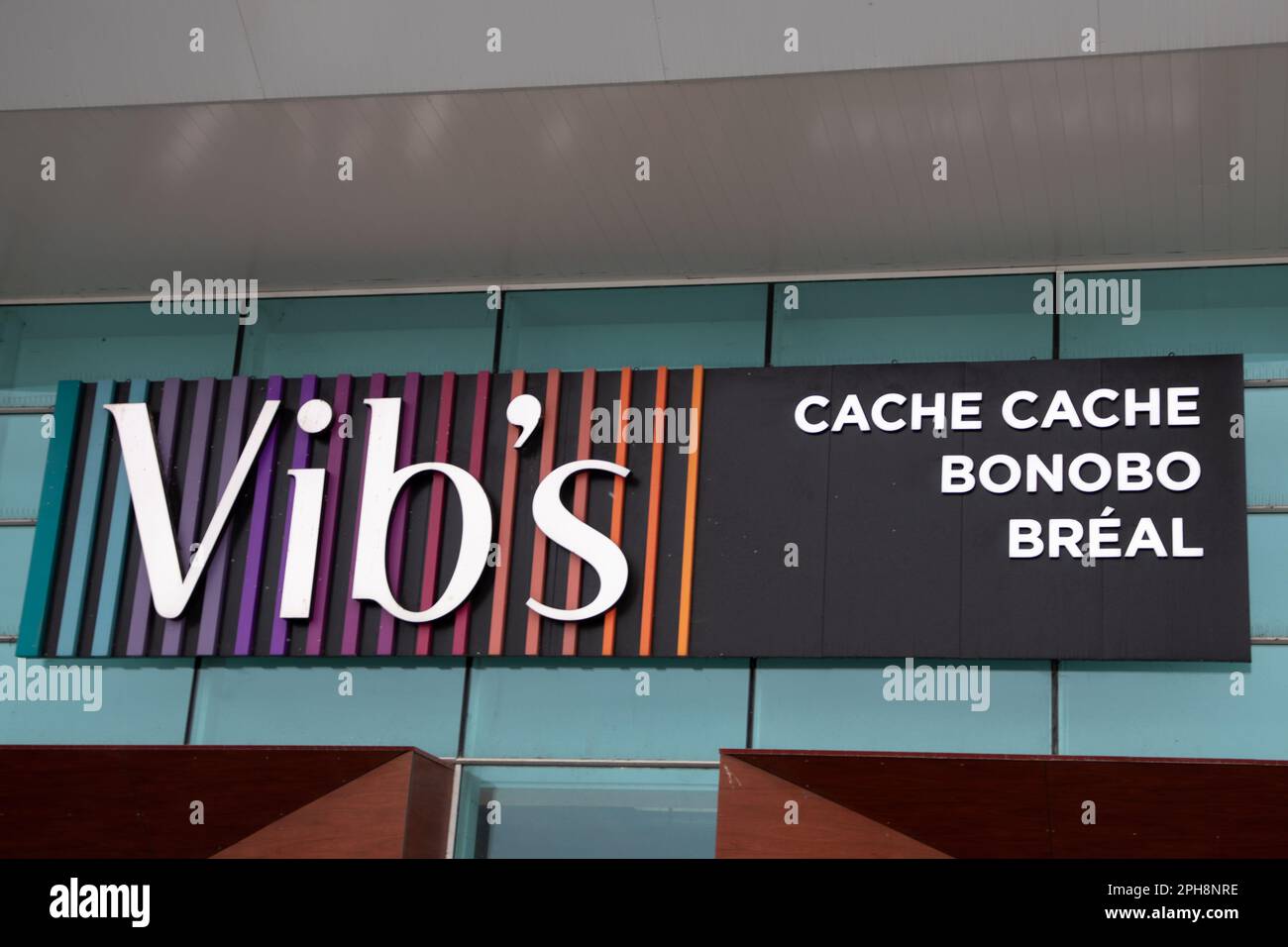 Bordeaux , Aquitaine France - 03 15 2023 : Vib's Cache Cache bonobo ...