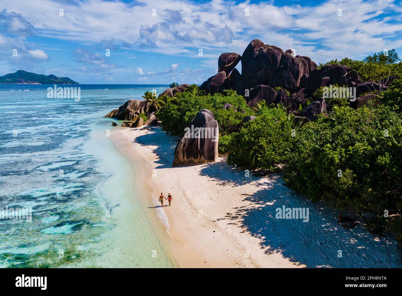 Anse Source d'Argent beach, La Digue Island, Seychelles Stock Photo - Alamy