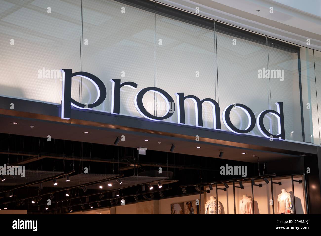 Bordeaux , Aquitaine France - 02 25 2023 : Promod sign brand and text ...