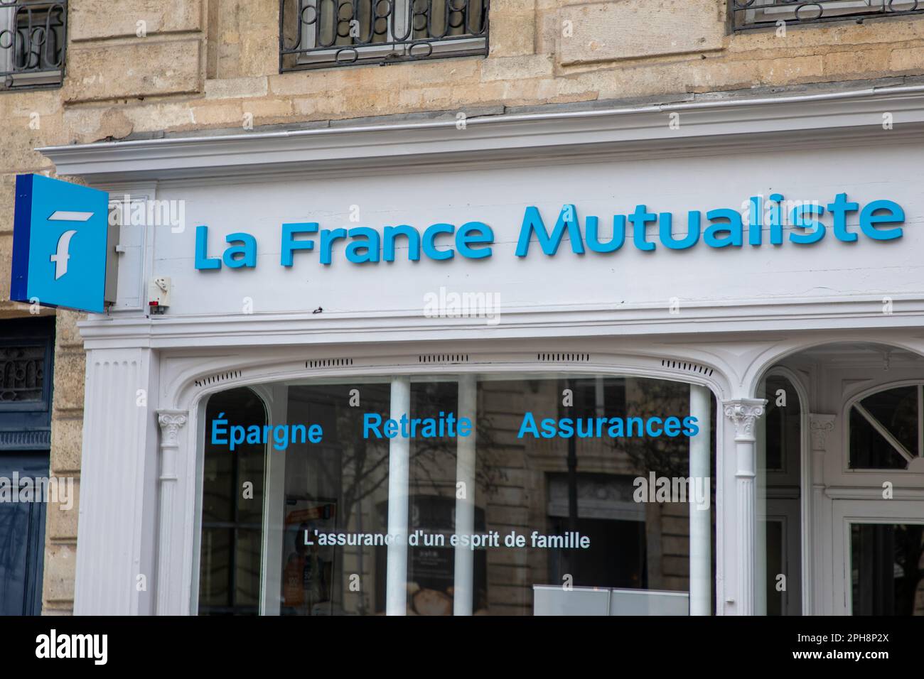 Bordeaux , Aquitaine France - 03 10 2023 : la france mutualiste logo ...