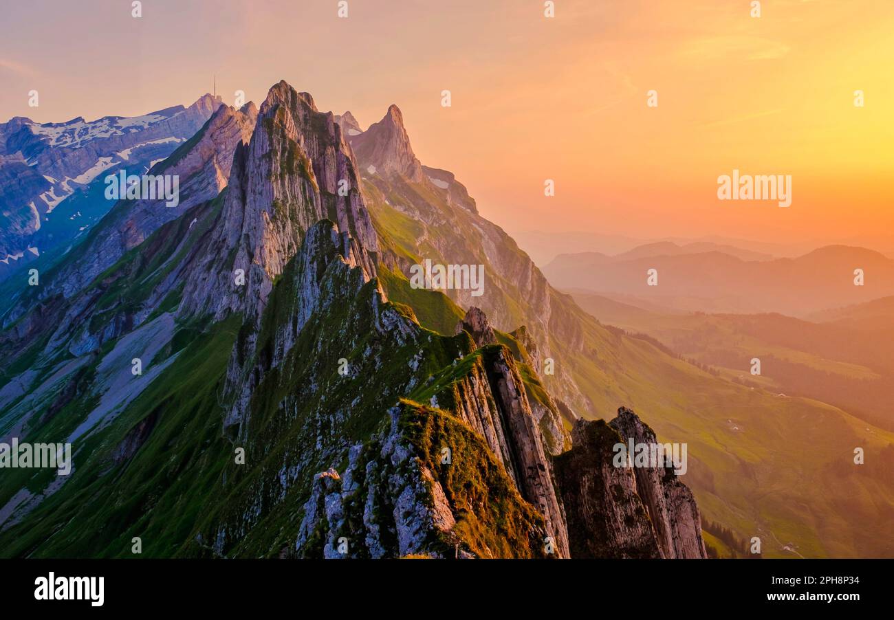 Schaeffler mountain ridge hi-res stock photography and images - Alamy