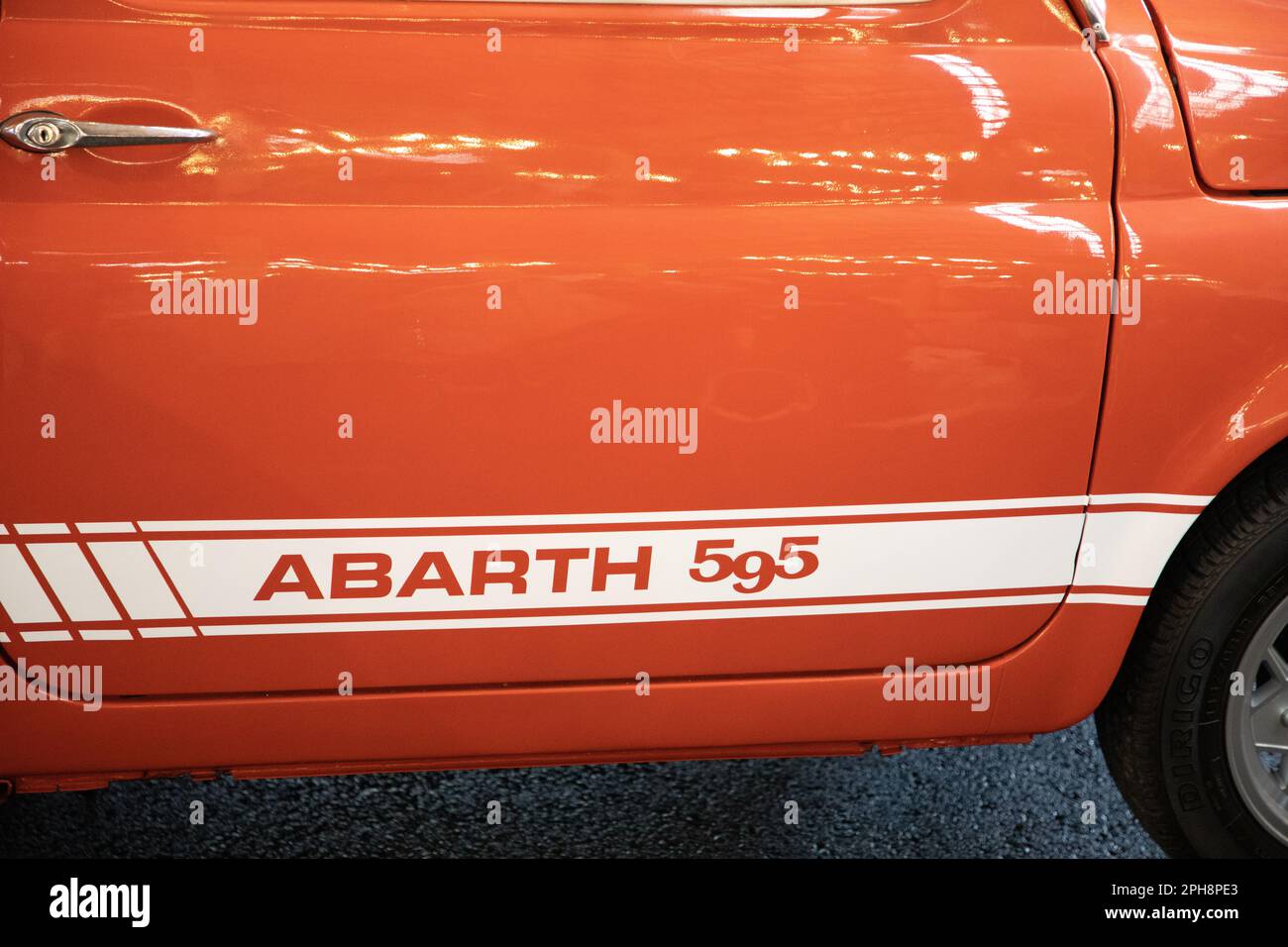 Bordeaux , Aquitaine France - 03 10 2023 : Fiat 500 595 abarth sport ...