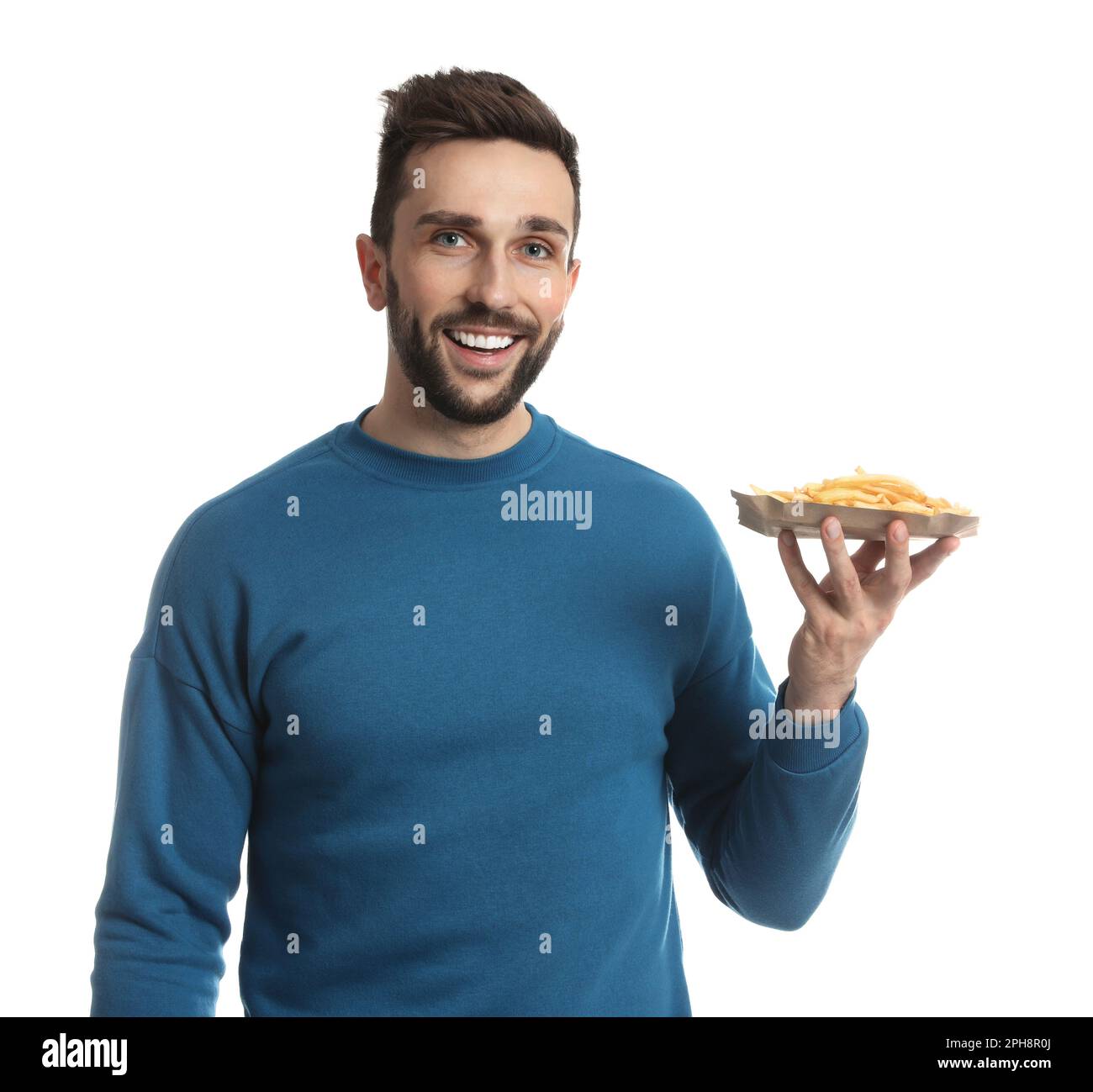 French fry man hi-res stock photography and images - Alamy