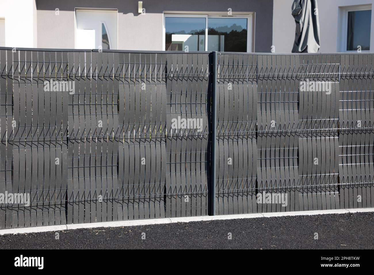 street steel plastic gray modern barrier grey house protect access ...