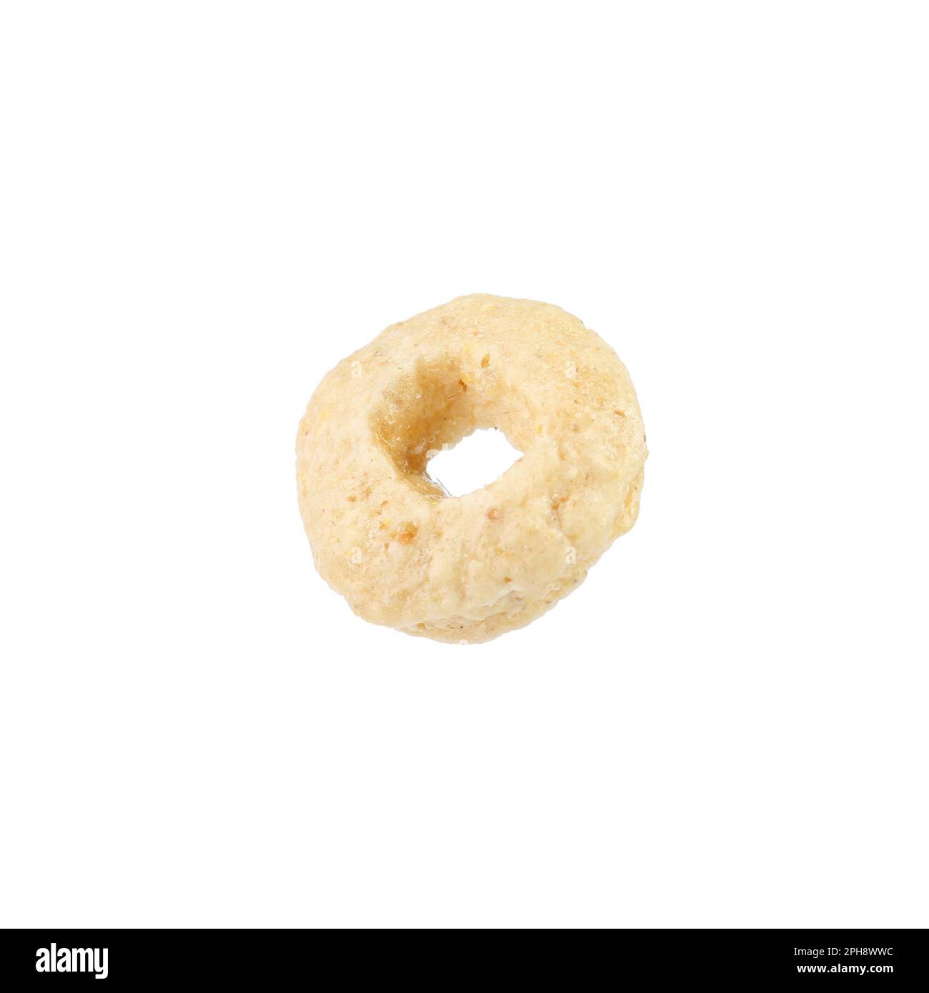 Sweet tasty corn ring isolated on white Stock Photo - Alamy