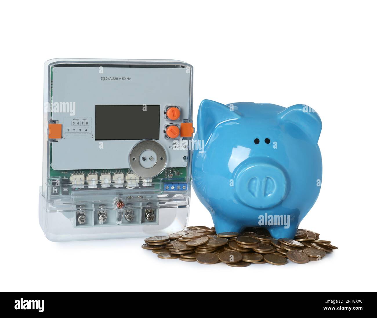 Digital smart meter Cut Out Stock Images & Pictures - Alamy