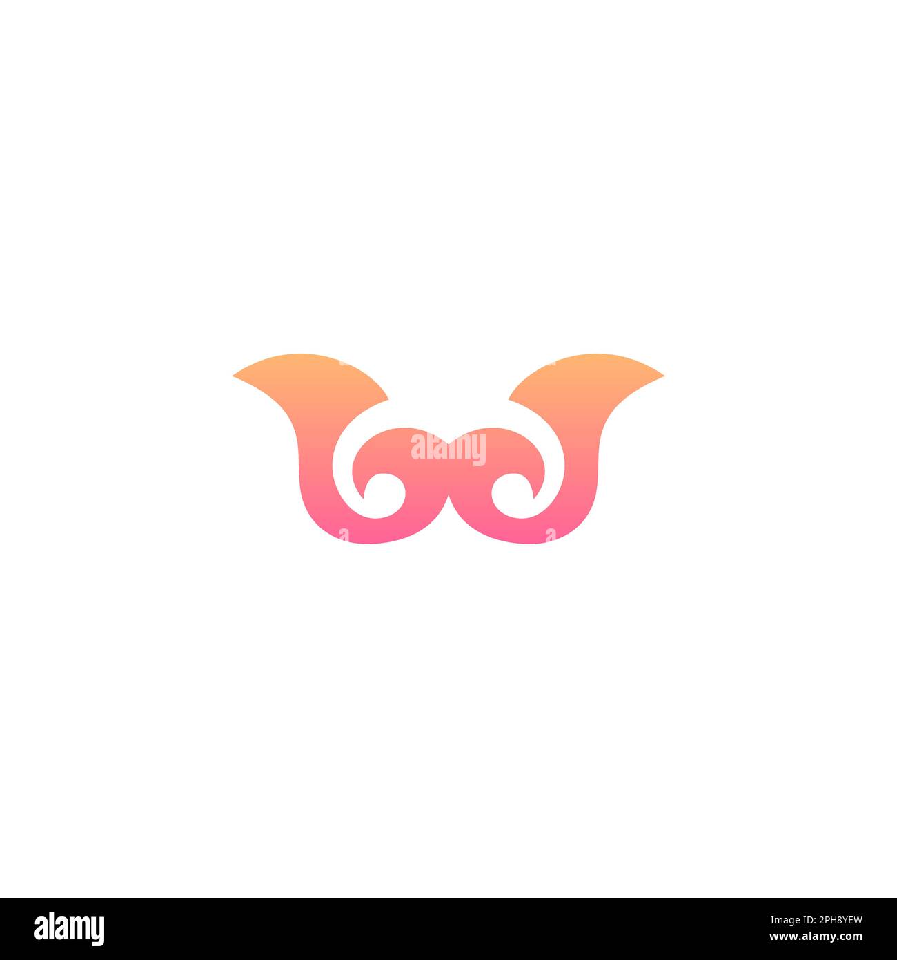 Trendy logotype Stock Vector Images - Alamy