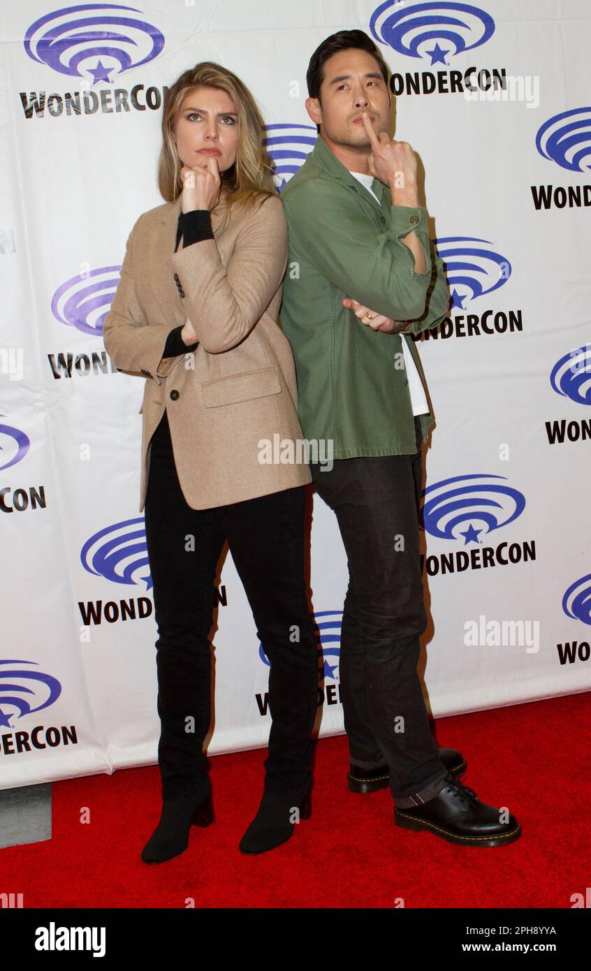 Catlin Bassett And Raymond Lee In The Press Room For Quantum Leap