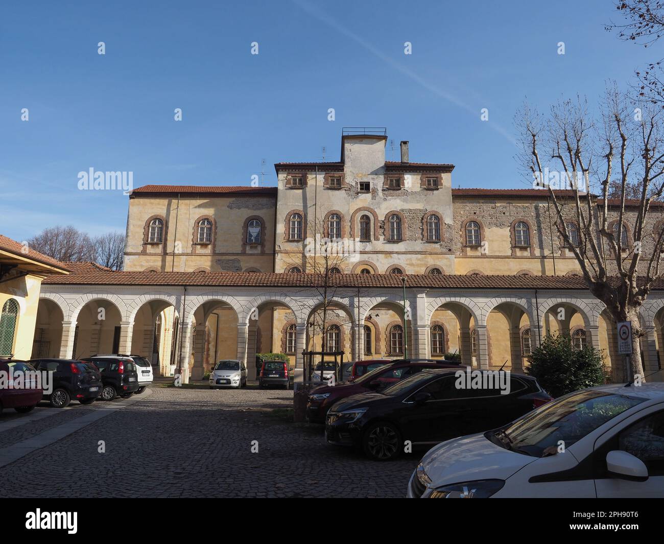 COLLEGNO, ITALY - CIRCA JANUARY 2023: La Certosa former monastery and ...