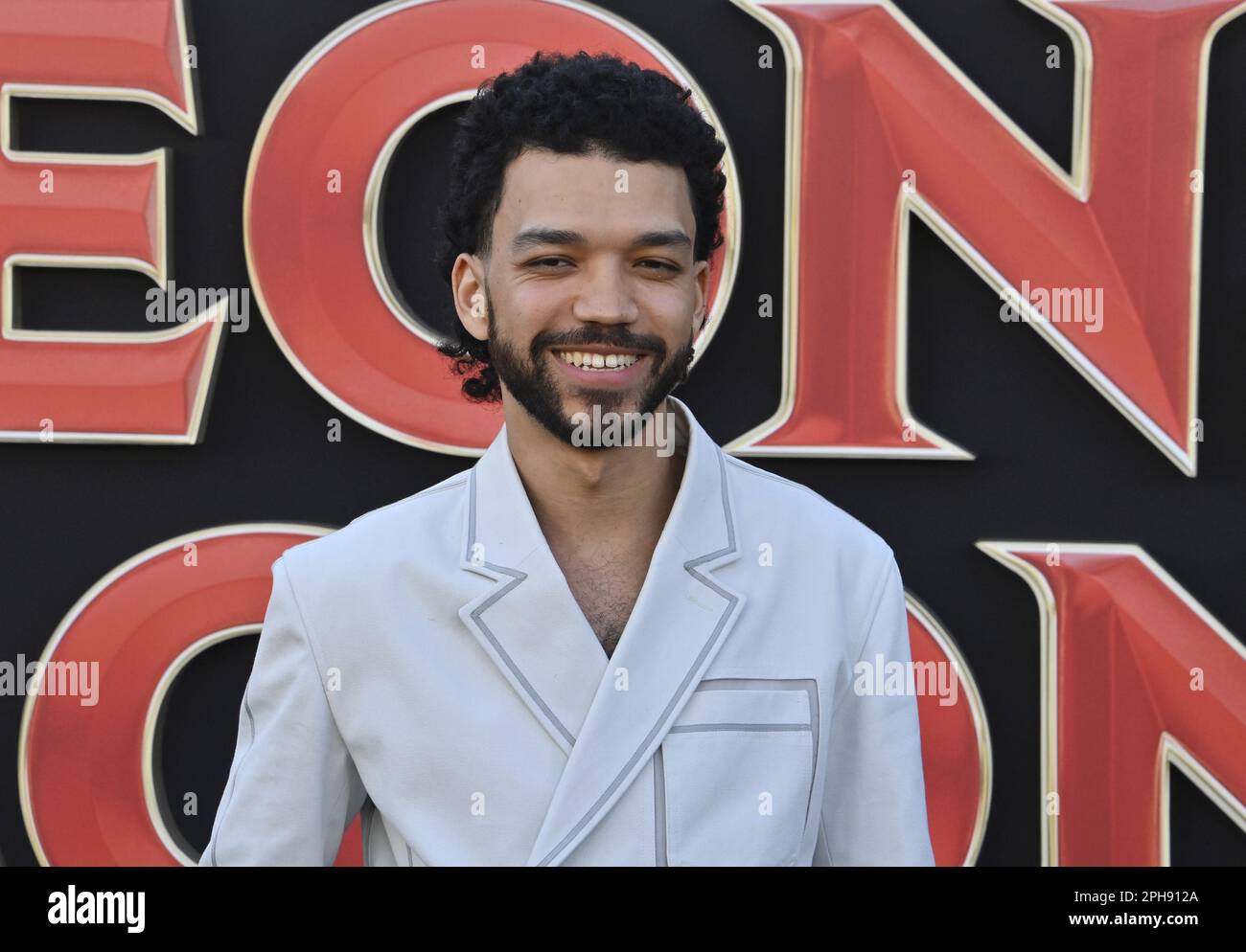 Los Angeles, United States. 26th Mar, 2023. Cast member Justice Smith ...