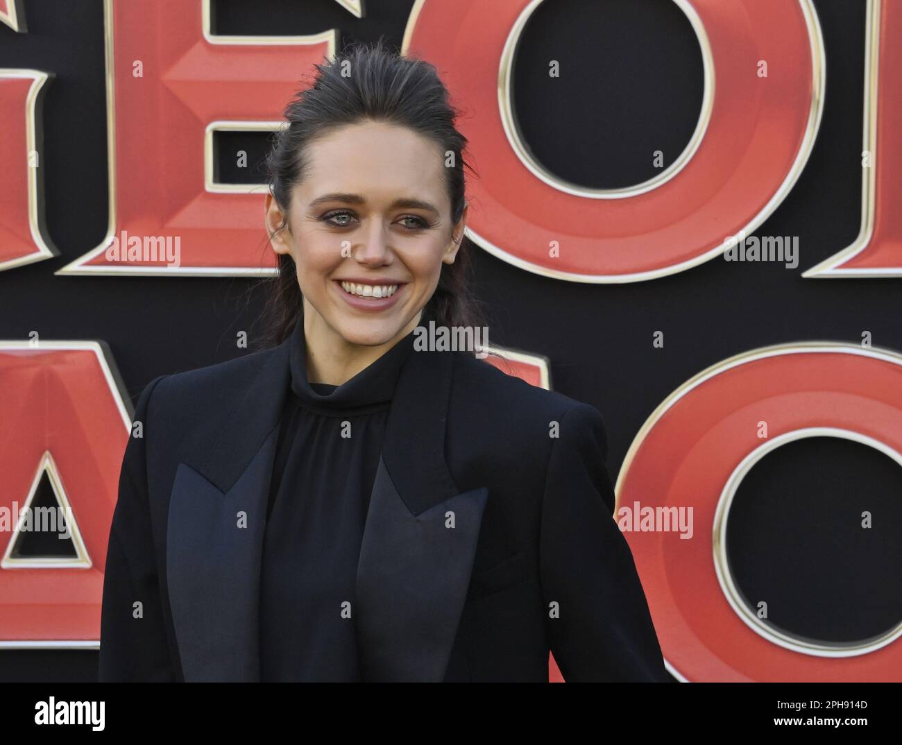 Los Angeles, United States. 26th Mar, 2023. Cast member Daisy Head ...