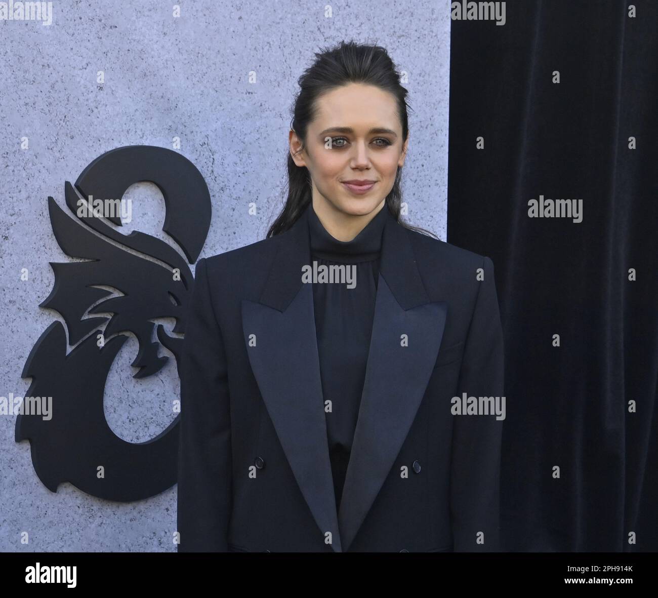 Los Angeles, United States. 26th Mar, 2023. Cast member Daisy Head ...