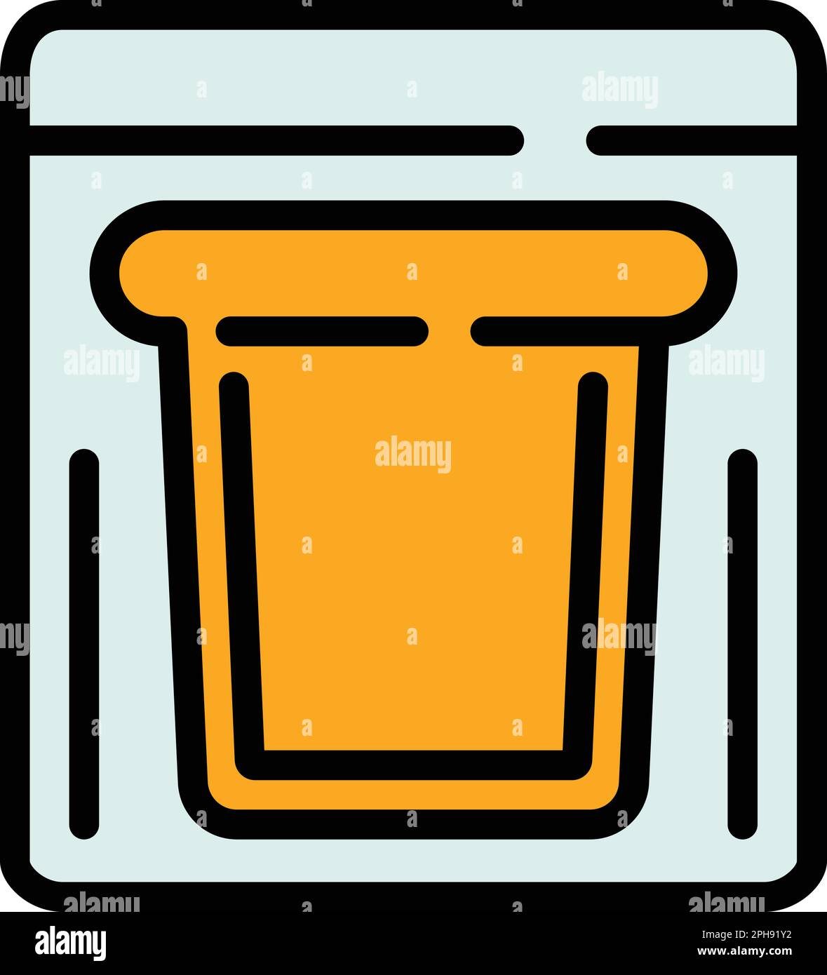 School break meal icon. Outline school break meal vector icon for web ...