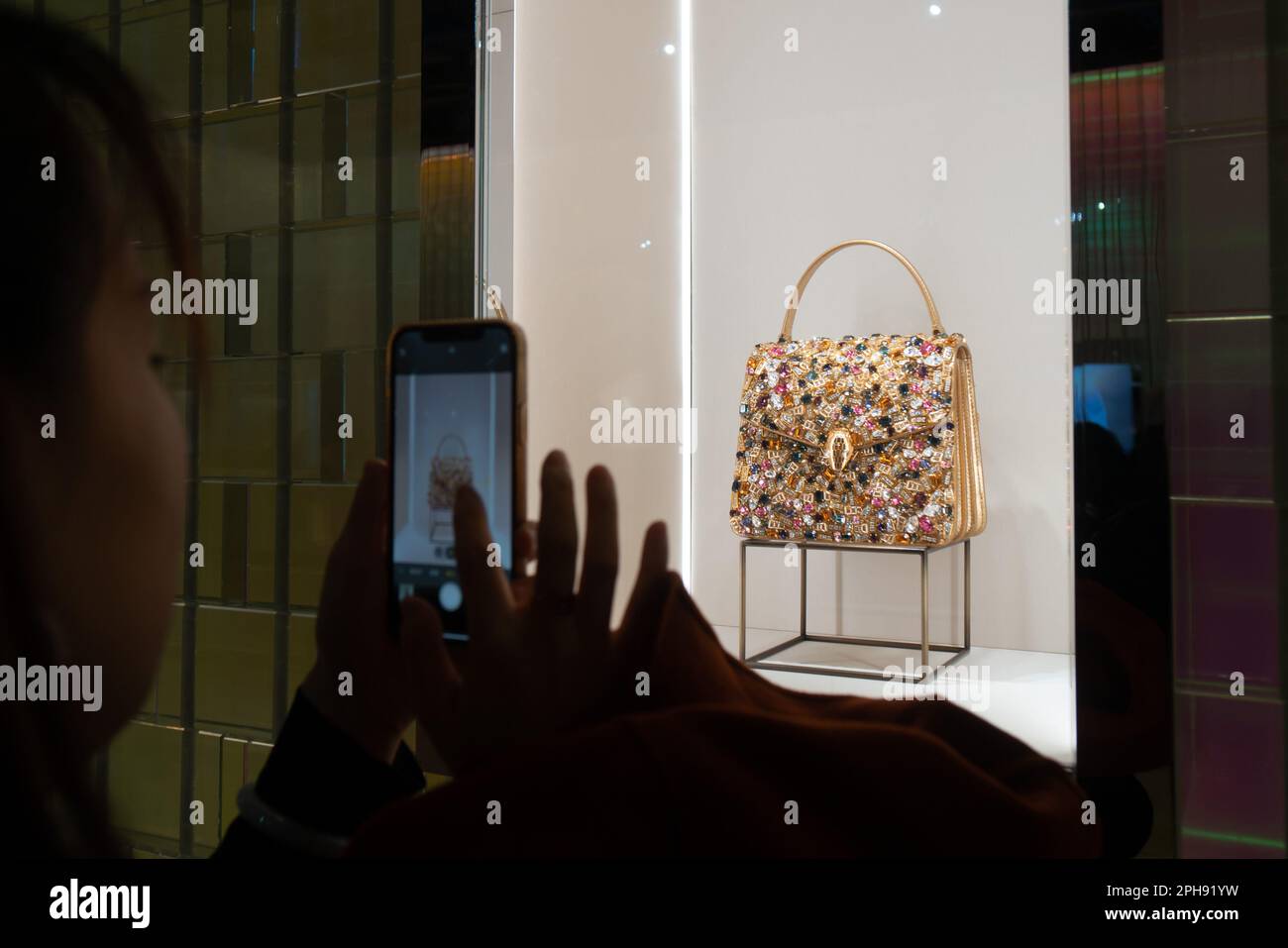 SHANGHAI, CHINA - MARCH 27, 2023 - Visitors view the exhibition "The ...