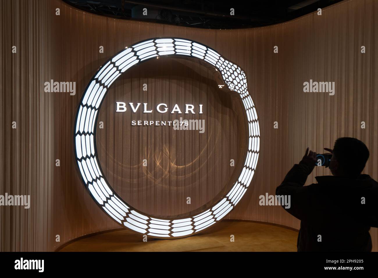 SHANGHAI, CHINA - MARCH 27, 2023 - Visitors view the exhibition "The ...