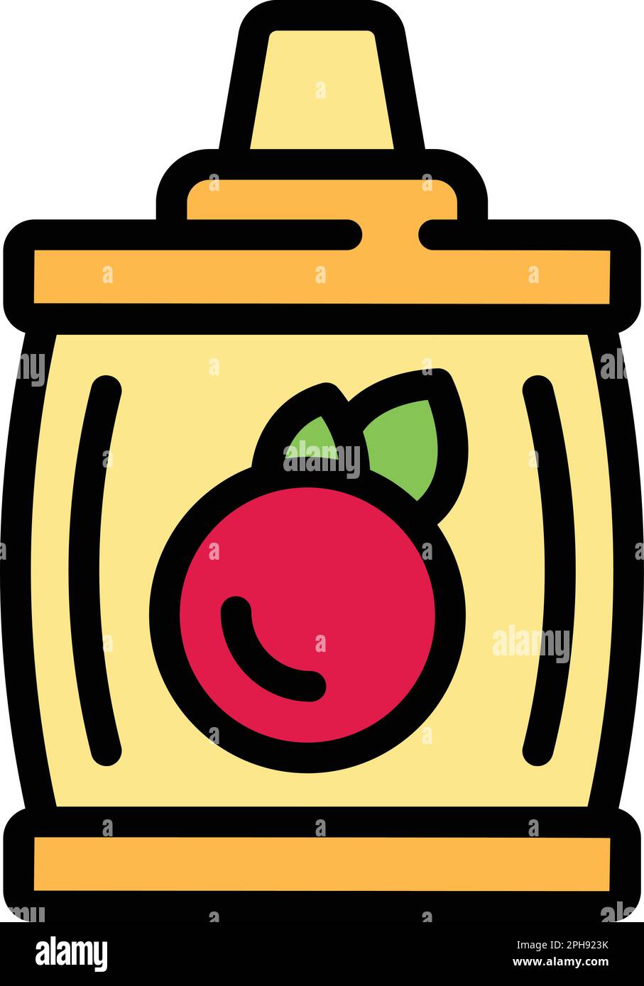 School juice icon. Outline school juice vector icon for web design ...
