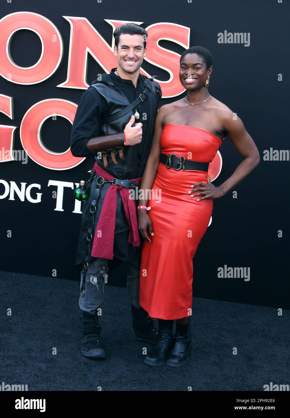 Los Angeles, California, USA 26th March 2023 Actor Jennings Brower and ...