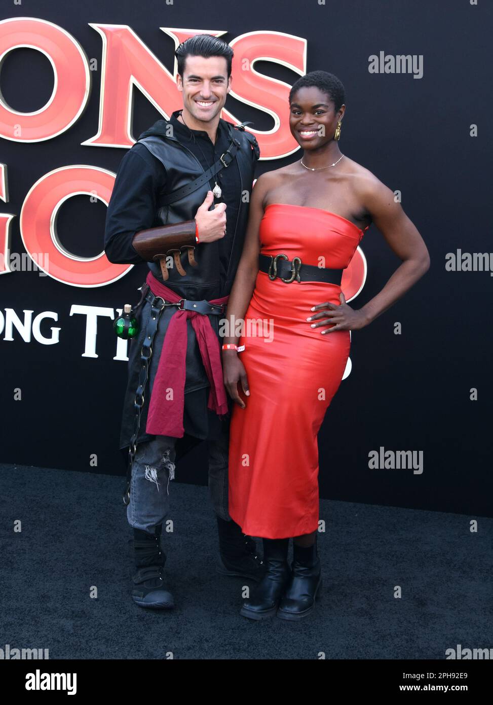 Los Angeles, California, USA 26th March 2023 Actor Jennings Brower and ...