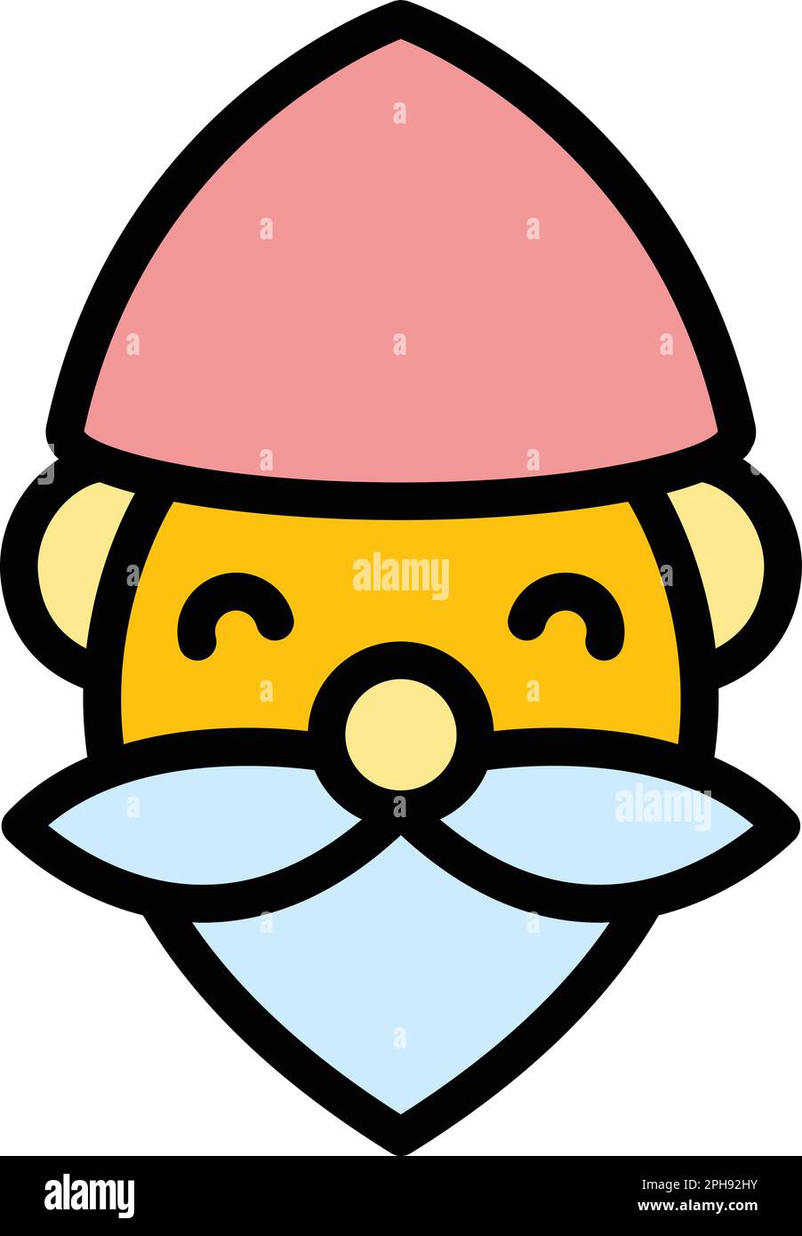 Statue dwarf icon. Outline Statue dwarf vector icon for web design ...