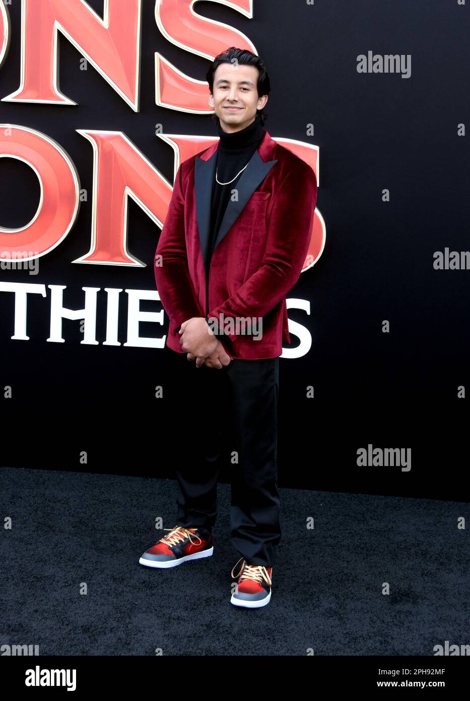 Los Angeles, California, USA 26th March 2023 Actor Matt Ramos attends ...