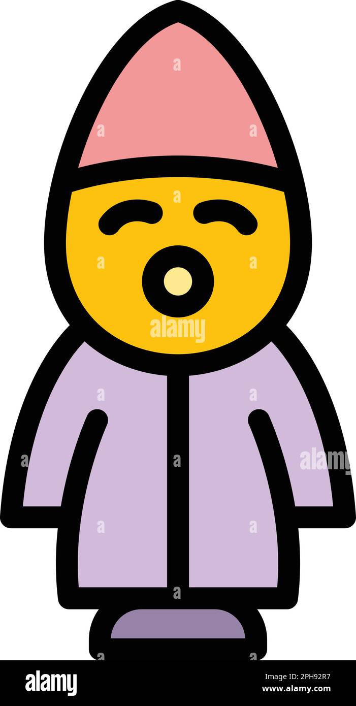 Figurine midget icon. Outline Figurine midget vector icon for web ...