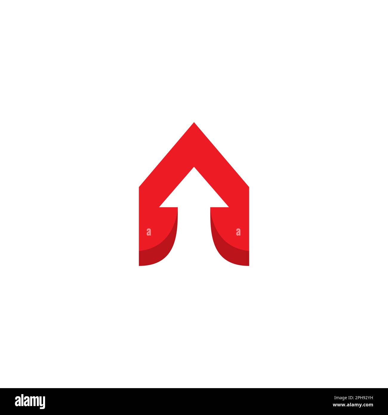 Letter A Arrow Logo Design. Initial A icon. Arrow Symbol Stock Vector ...