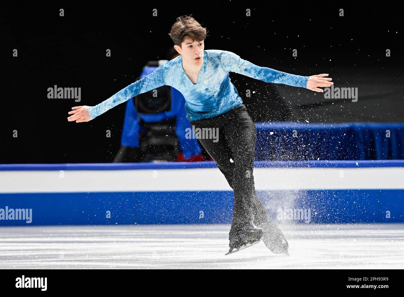 SAITAMA, JAPAN - MARCH 25: Adam Hagara of Slovakia competes in the Men ...