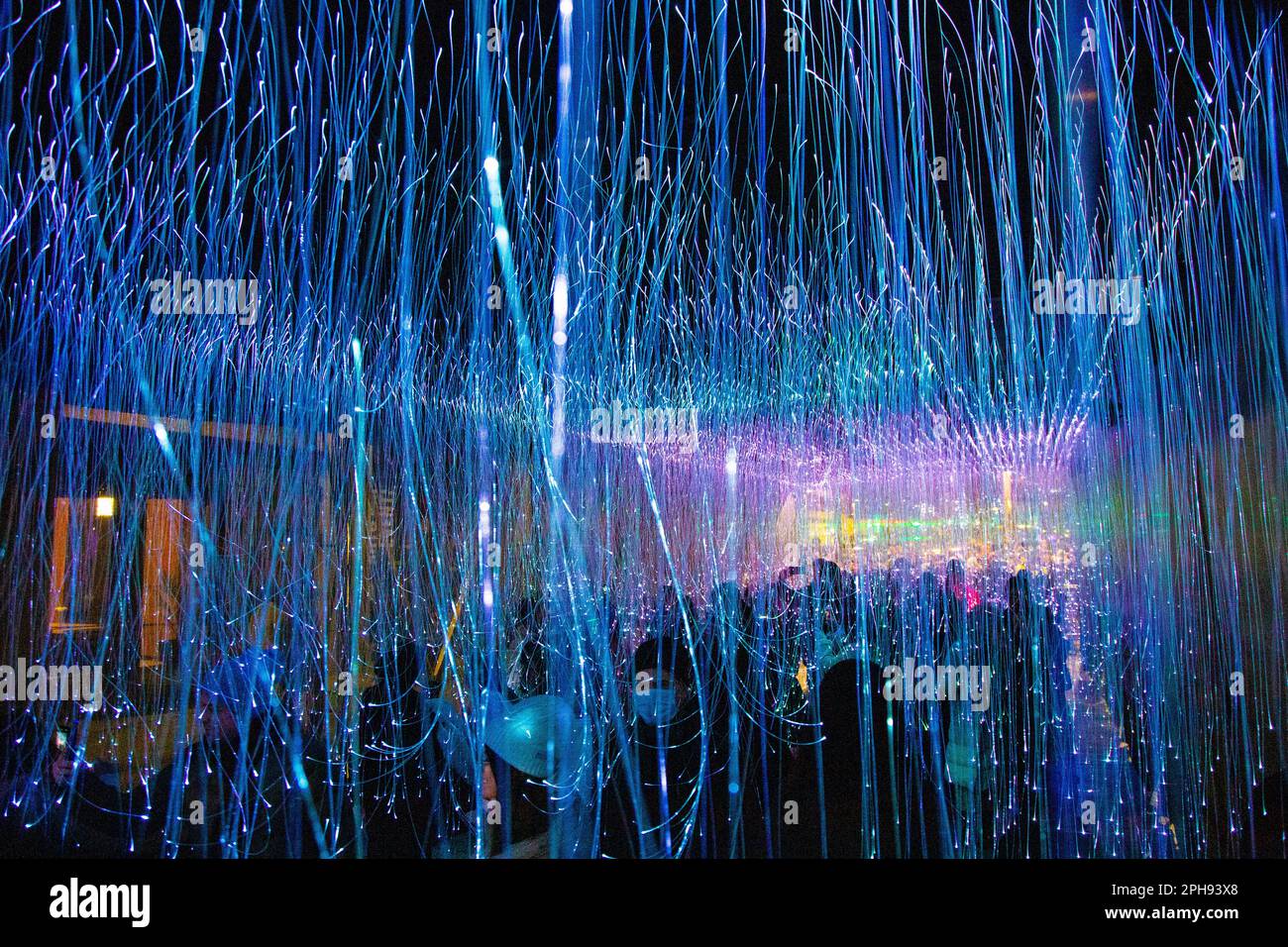 'Anima' by MEATS - ELISAVA at Canary Wharf Winter Lights 2023, London ...