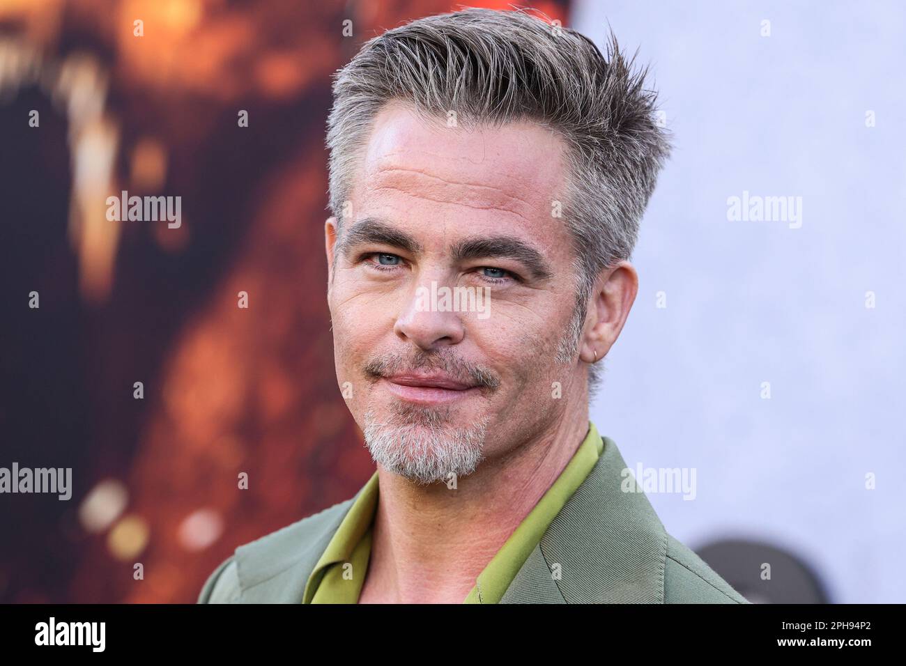 WESTWOOD, LOS ANGELES, CALIFORNIA, USA - MARCH 26: American actor Chris ...