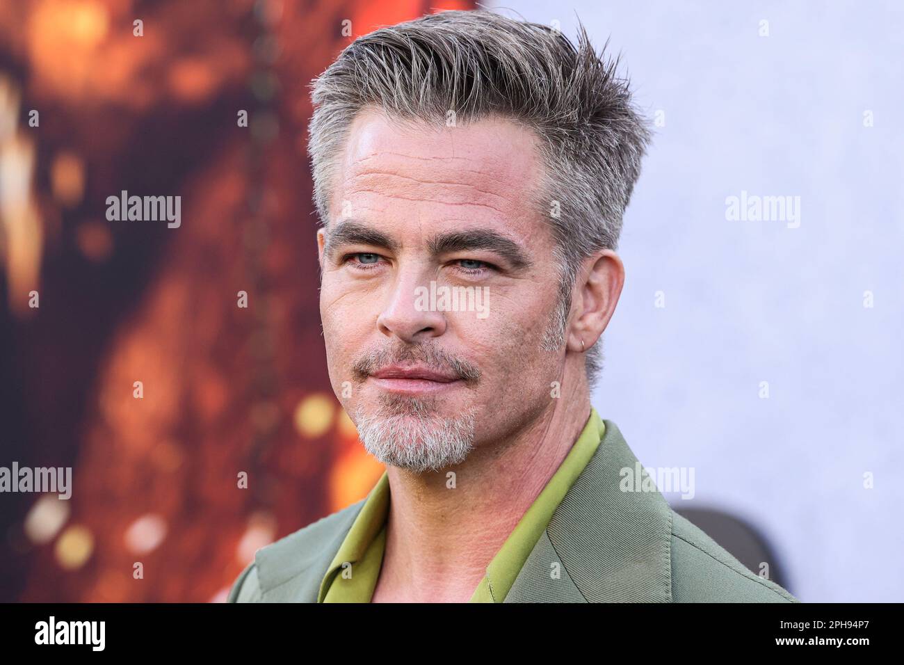 WESTWOOD, LOS ANGELES, CALIFORNIA, USA - MARCH 26: American actor Chris ...