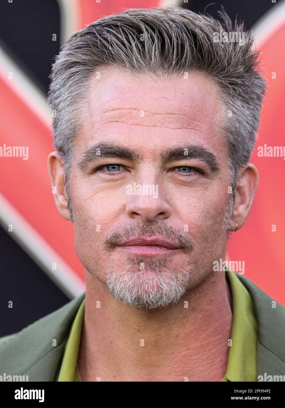 WESTWOOD, LOS ANGELES, CALIFORNIA, USA - MARCH 26: American actor Chris ...