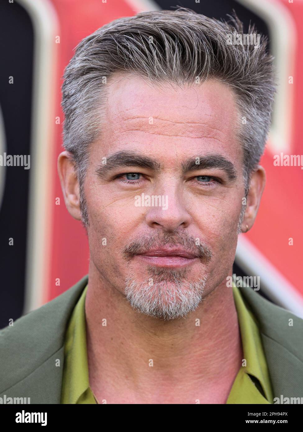 WESTWOOD, LOS ANGELES, CALIFORNIA, USA - MARCH 26: American actor Chris ...