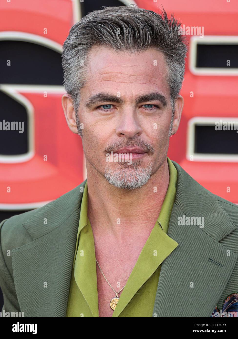 WESTWOOD, LOS ANGELES, CALIFORNIA, USA - MARCH 26: American actor Chris ...