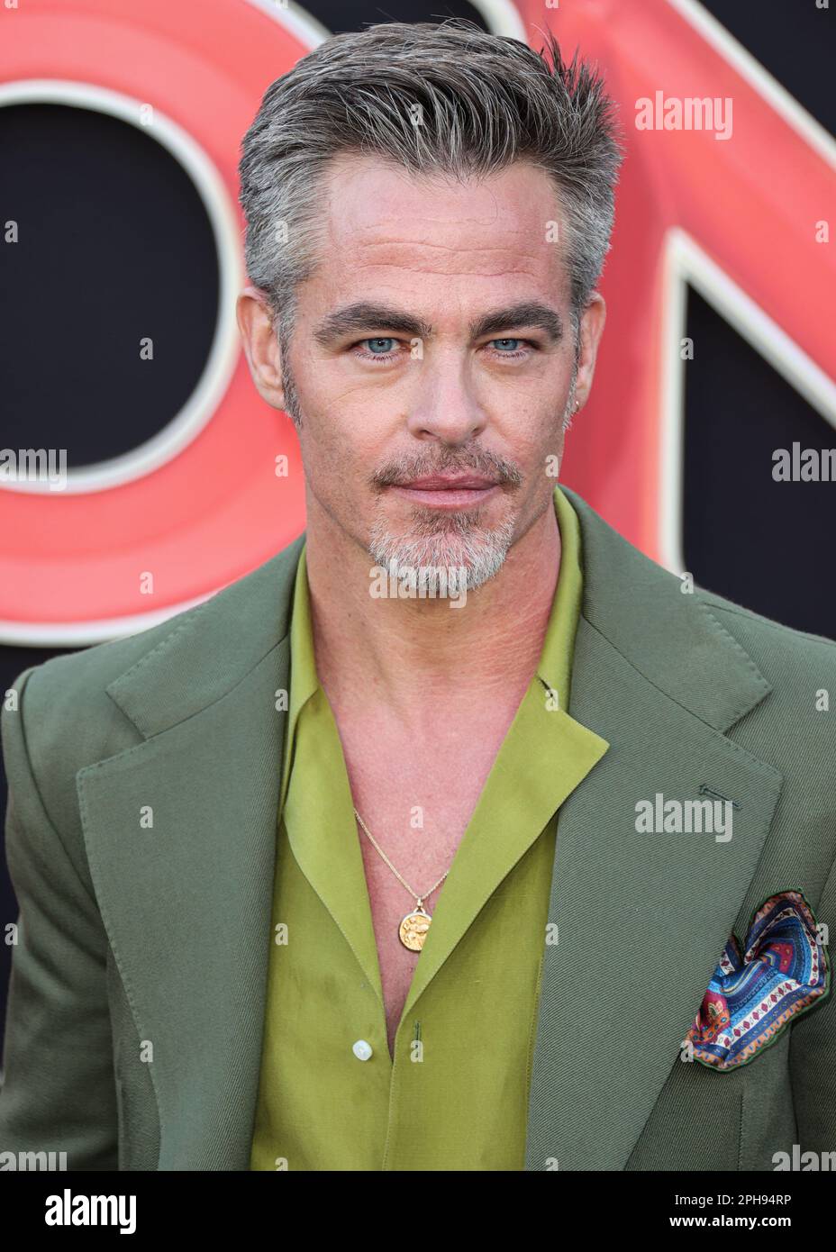 WESTWOOD, LOS ANGELES, CALIFORNIA, USA - MARCH 26: American actor Chris ...