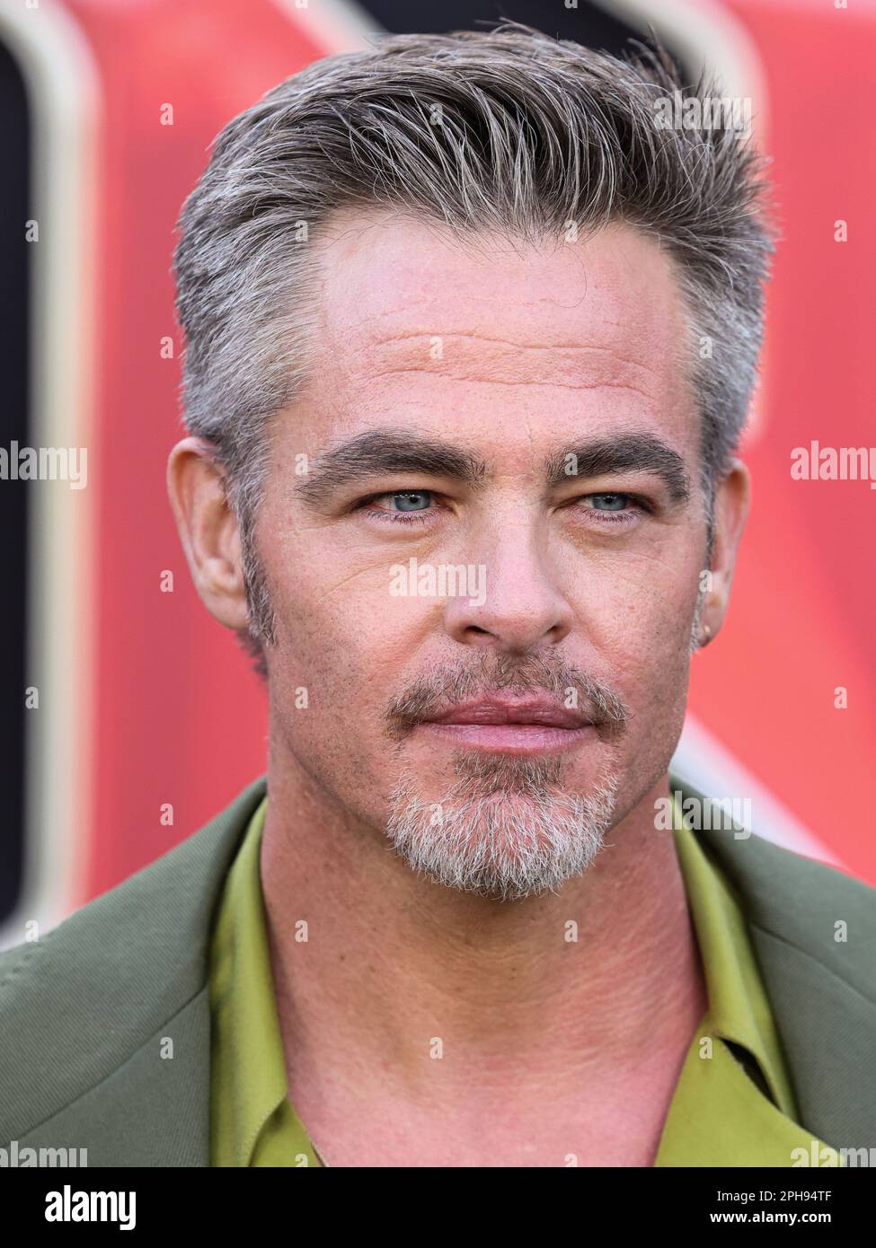 WESTWOOD, LOS ANGELES, CALIFORNIA, USA - MARCH 26: American actor Chris ...