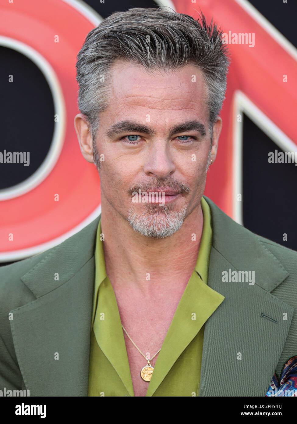 WESTWOOD, LOS ANGELES, CALIFORNIA, USA - MARCH 26: American actor Chris ...