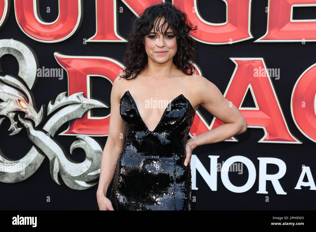 WESTWOOD, LOS ANGELES, CALIFORNIA, USA - MARCH 26: American actress ...