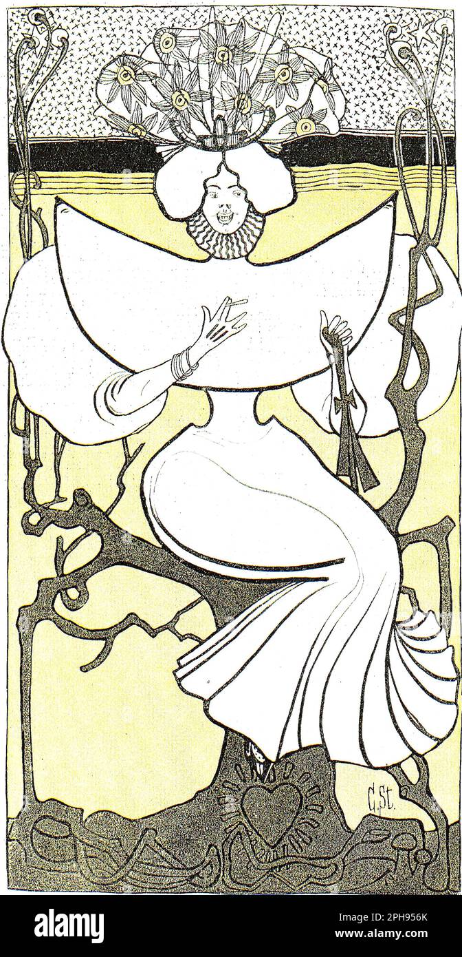 Carl Strathmann - Little Bird in the Branch - Artwork from the German ...