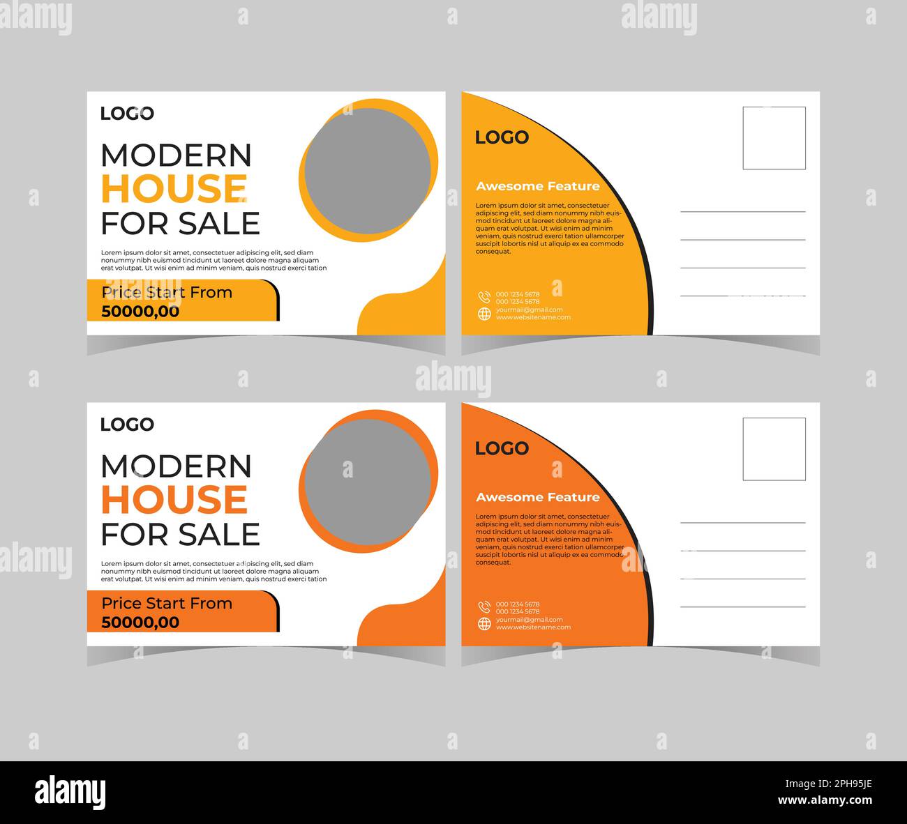 Real estate postcard hi-res stock photography and images - Alamy