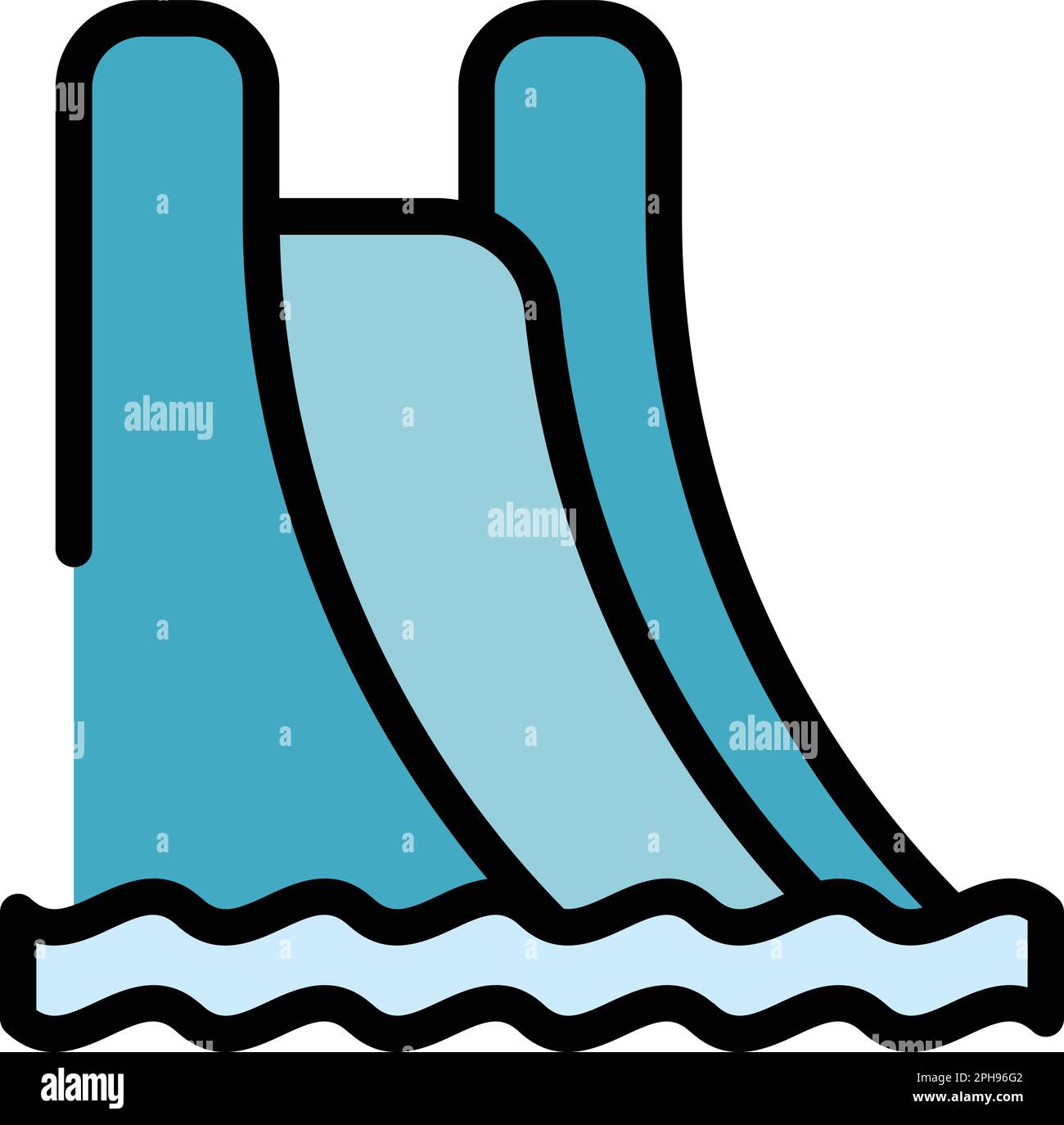 Water Slide Vector