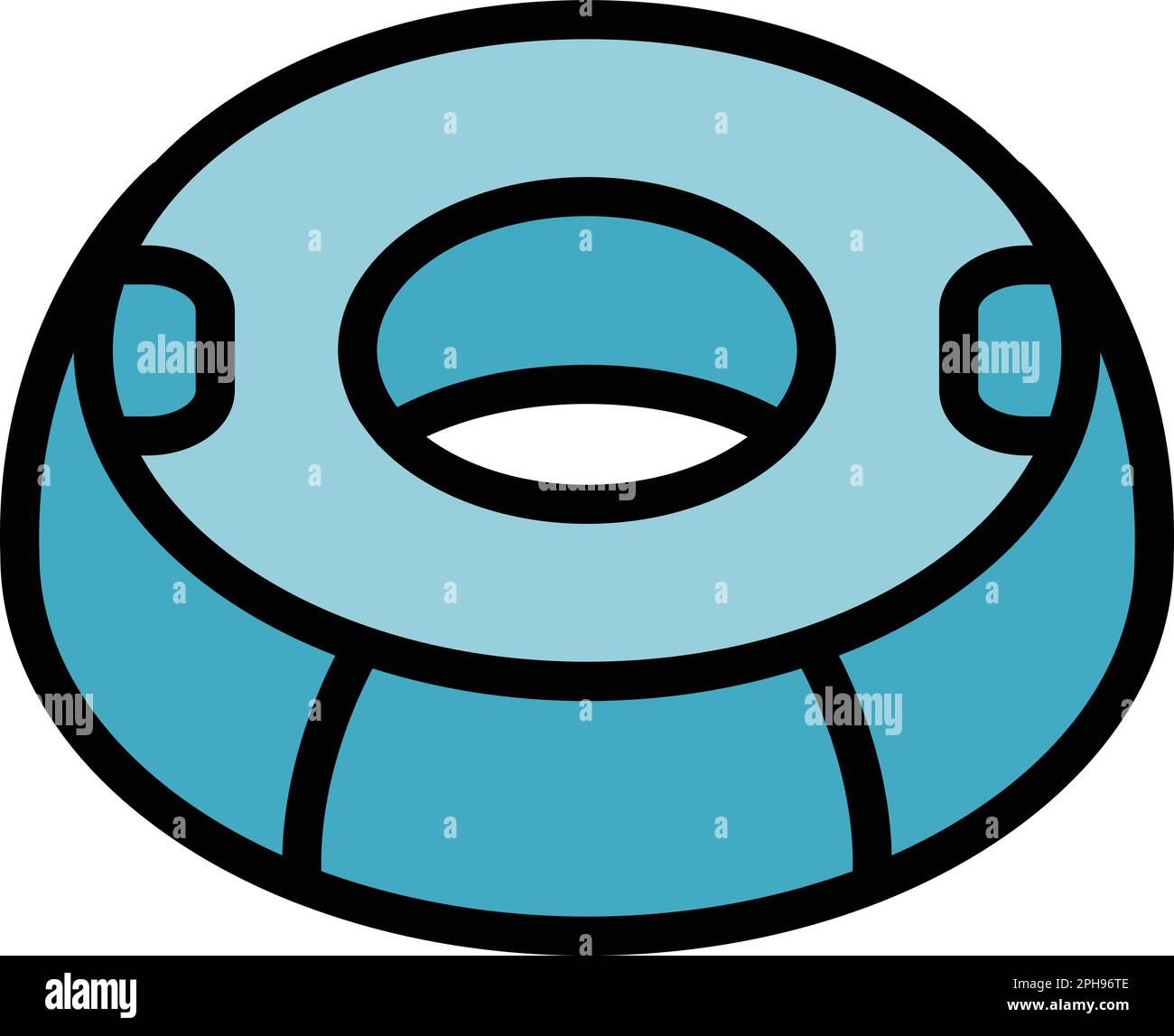 Water ring icon. Outline Water ring vector icon for web design isolated ...