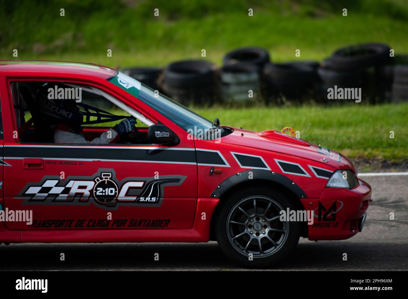 Drivers take part in the starting race of the TC2000 season in the ...