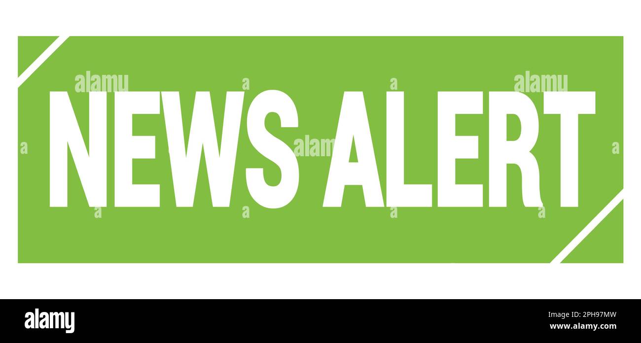 News alert hi-res stock photography and images - Alamy