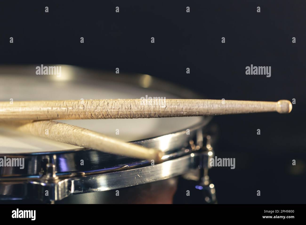 Snare Drum Macro Photography