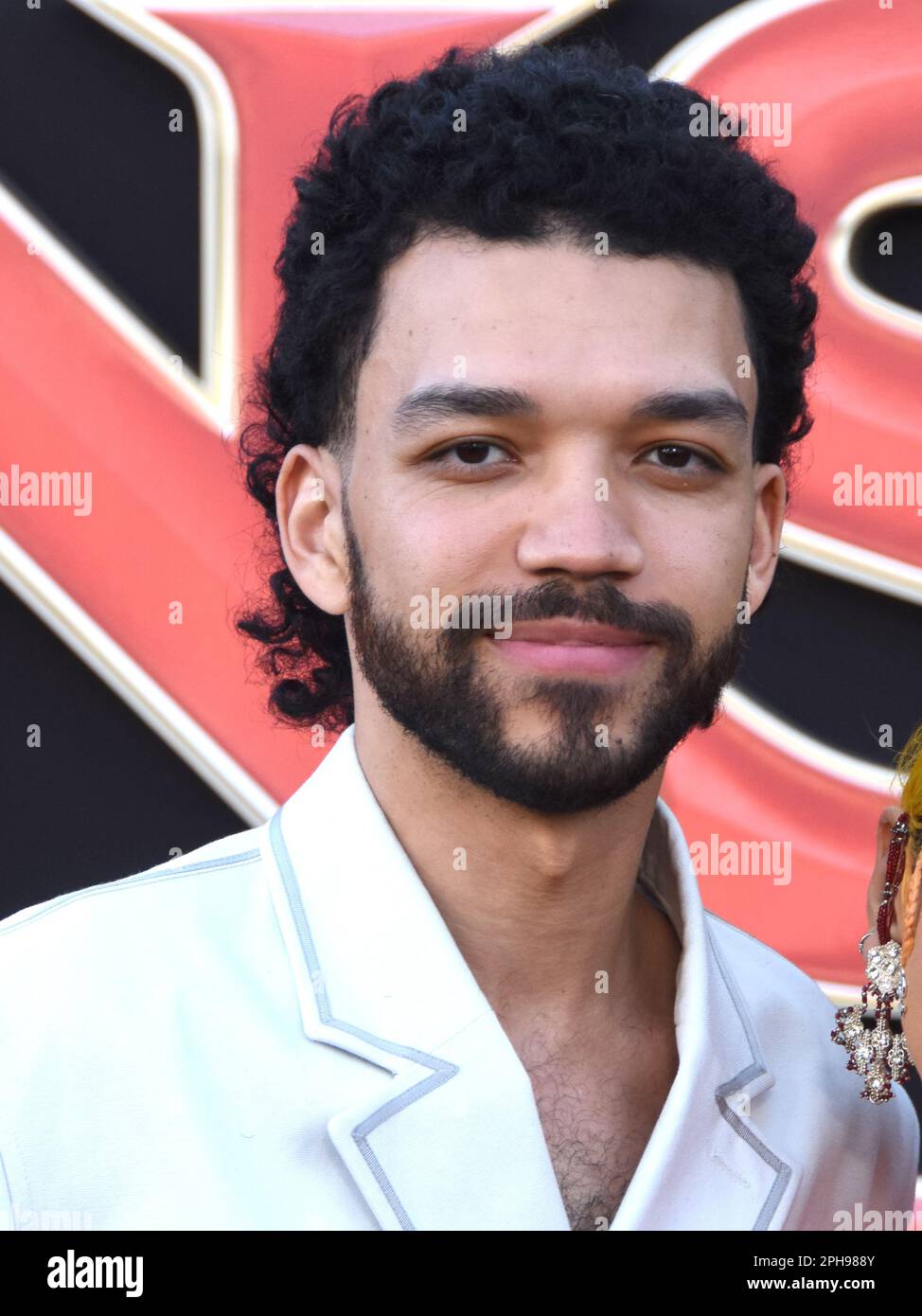 Los Angeles, California, USA 26th March 2023 Actor Justice Smith ...