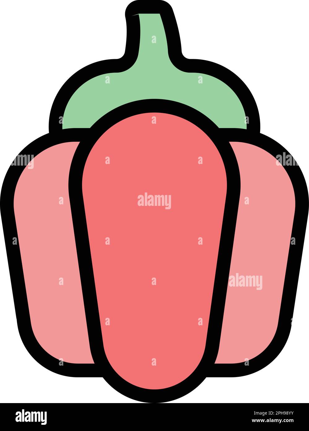 Fresh paprica icon. Outline Fresh paprica vector icon for web design ... Fresh paprica icon. Outline Fresh paprica vector icon for web design ...