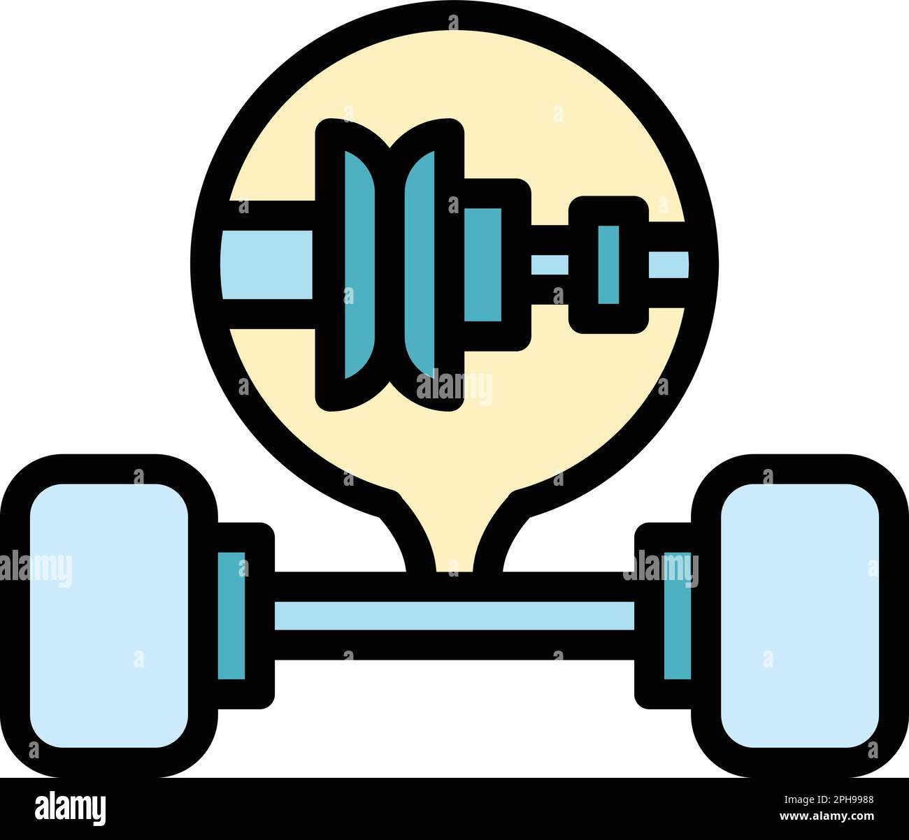 Clutch mechanism icon. Outline Clutch mechanism vector icon for web ...