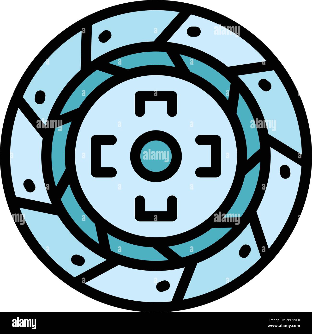 Clutch gearbox icon. Outline Clutch gearbox vector icon for web design ...