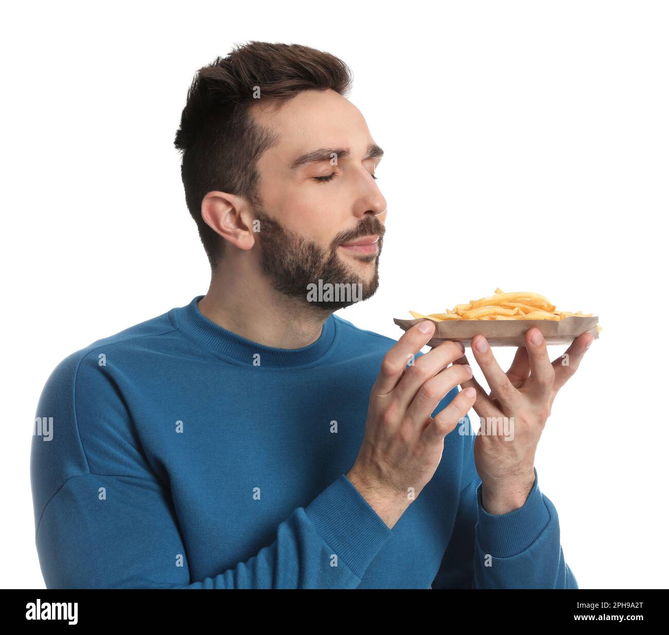 French fry man hi-res stock photography and images - Alamy