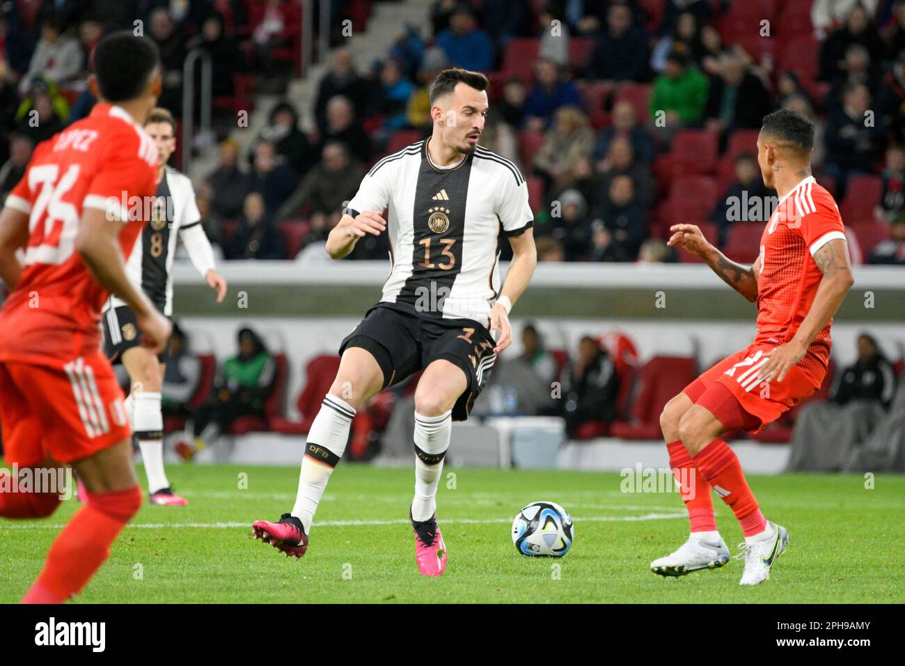 MEWA-Arena Mainz 25.4.2023, Football: International friendly match ...